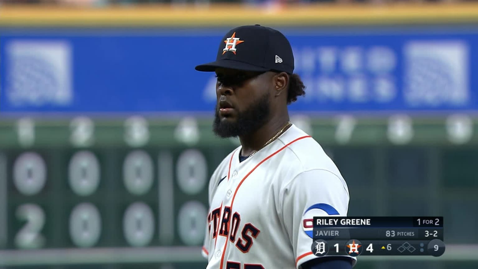 Cristian Javier whiffs Riley Greene in the 6th inning | 04/05/2023 ...