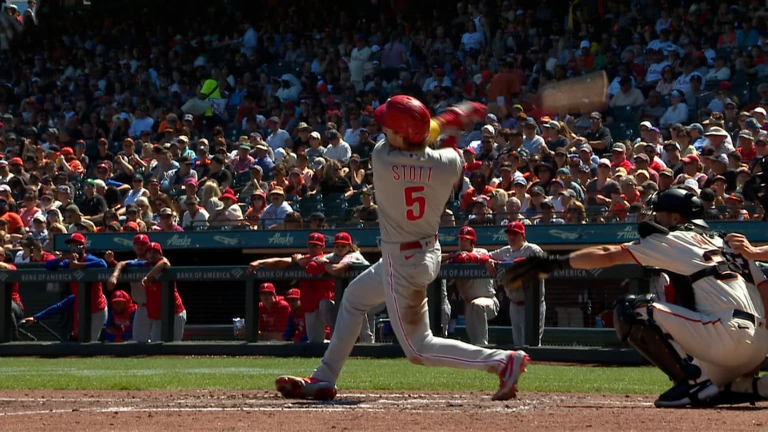 Bryson Stott crushes a solo home run to right field | 09/03/2022 ...