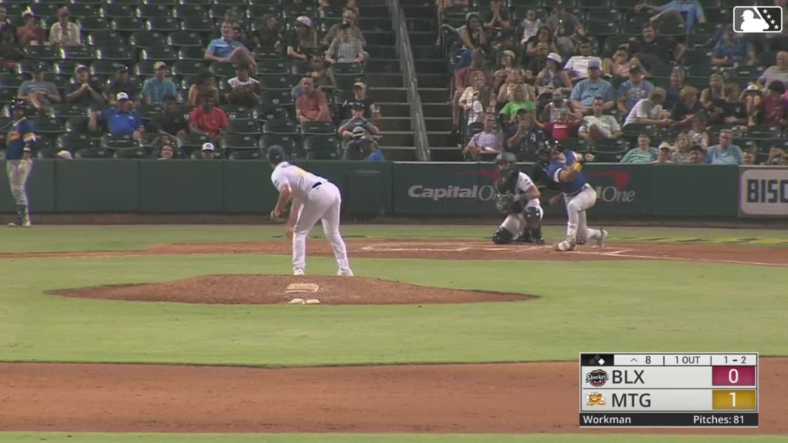 Logan Workman's sixth and final strikeout | 08/11/2024 | Tampa Bay Rays