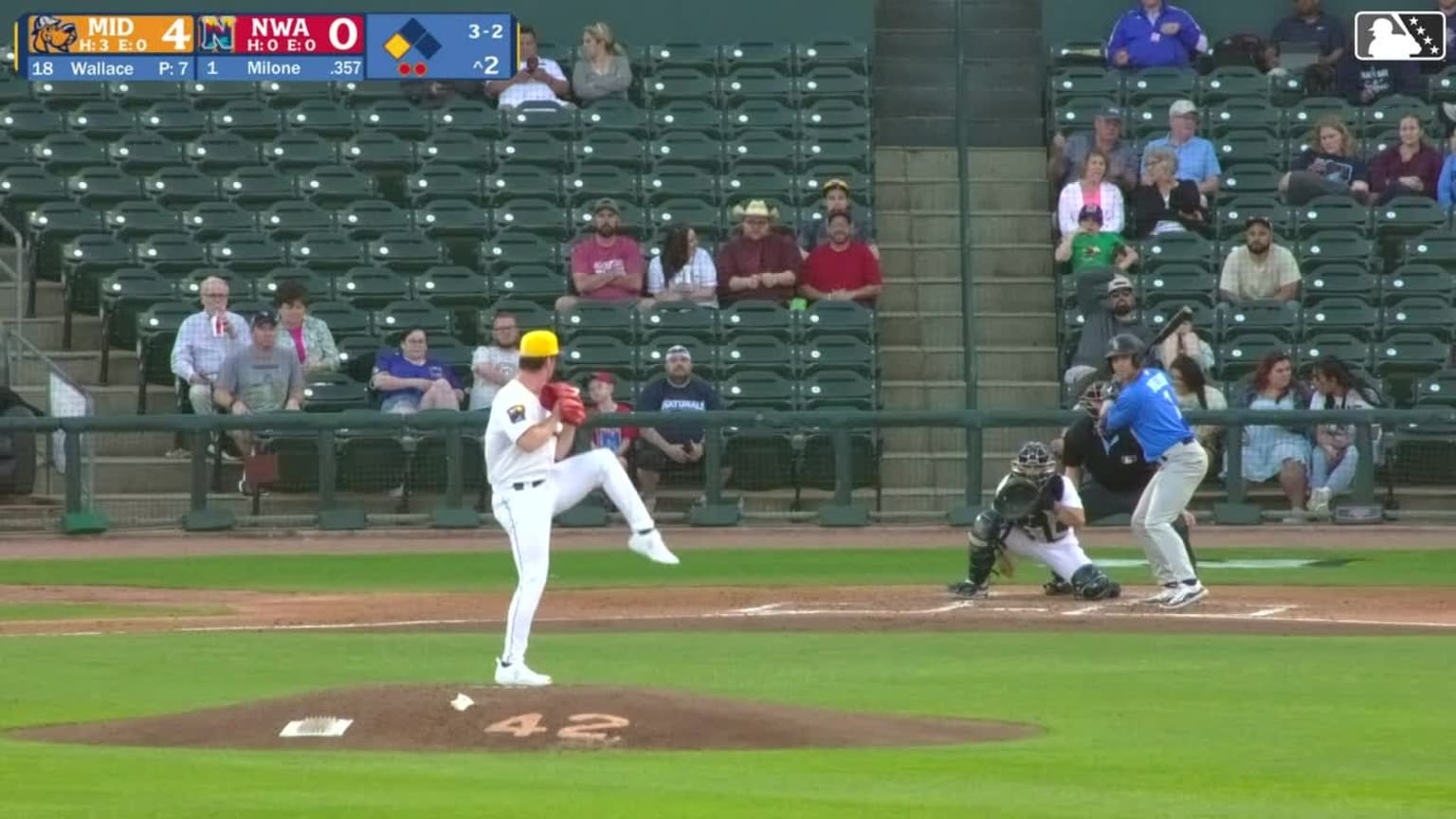 Brennan Milone hammers a two-run home run | 04/17/2024 | Athletics