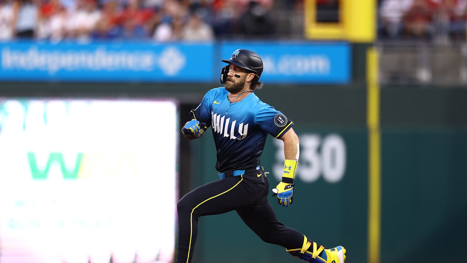 Bryce Harper's double in the 1st | 09/13/2024 | Philadelphia Phillies