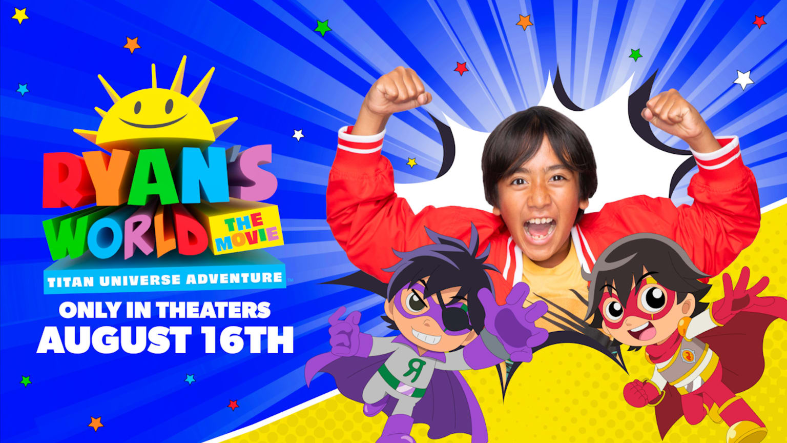 Ryan's World The Movie: Titan Universe Adventure | 07/26/2024 | MLB.com