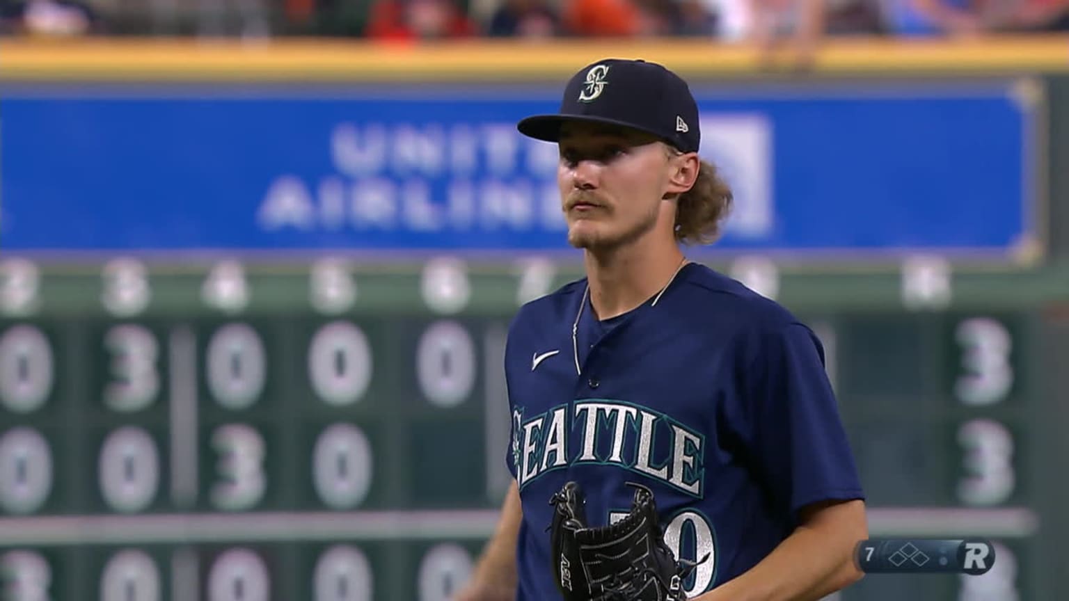 Bryce Miller fans two over 6 1/3 solid innings | 08/18/2023 | Seattle ...