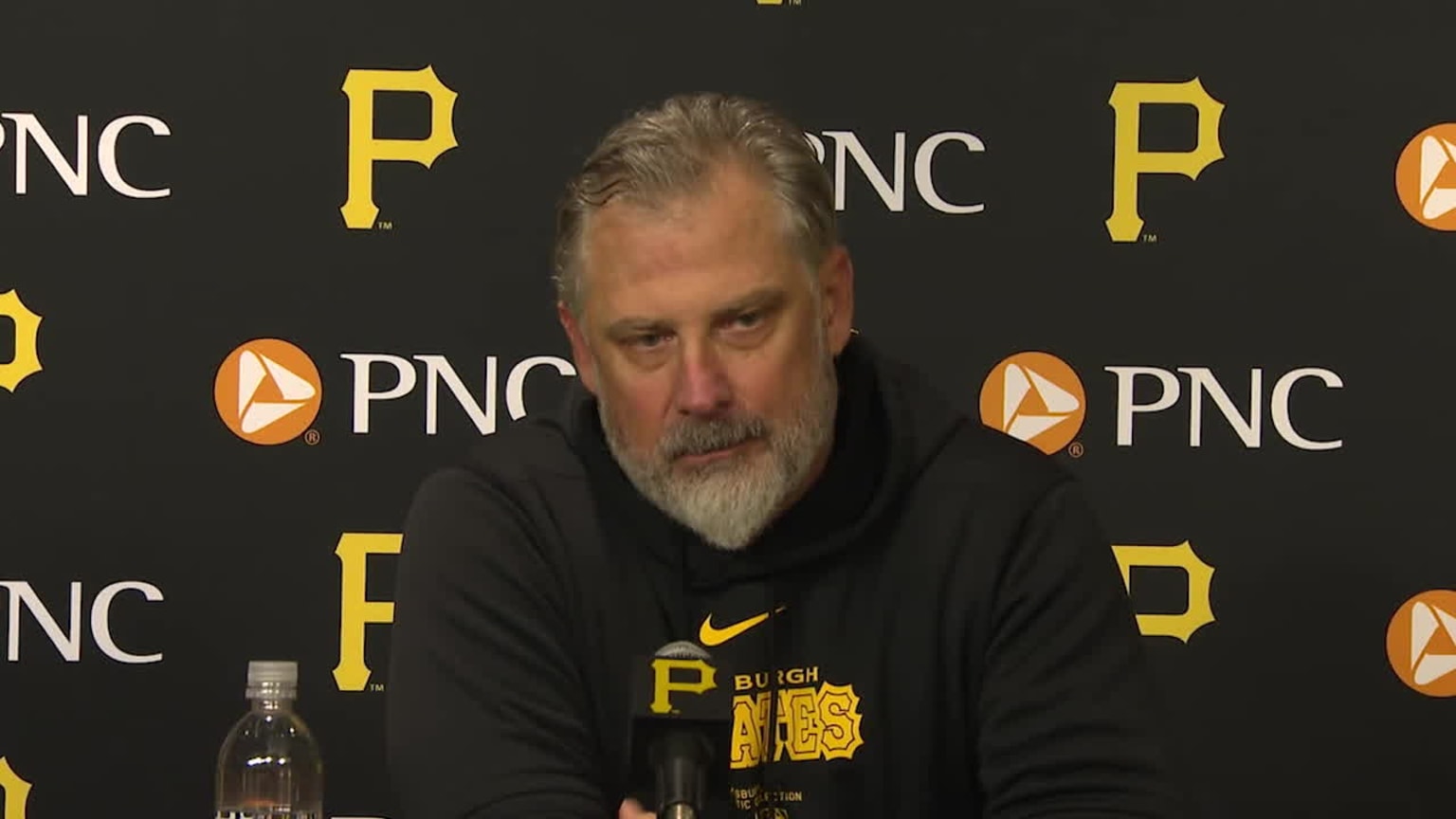 Derek Shelton on Pirates' 3-2 loss to Brewers | 04/24/2024 | MLB.com