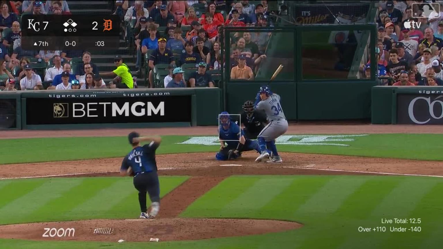 Freddy Fermin's RBI single | 08/02/2024 | Kansas City Royals