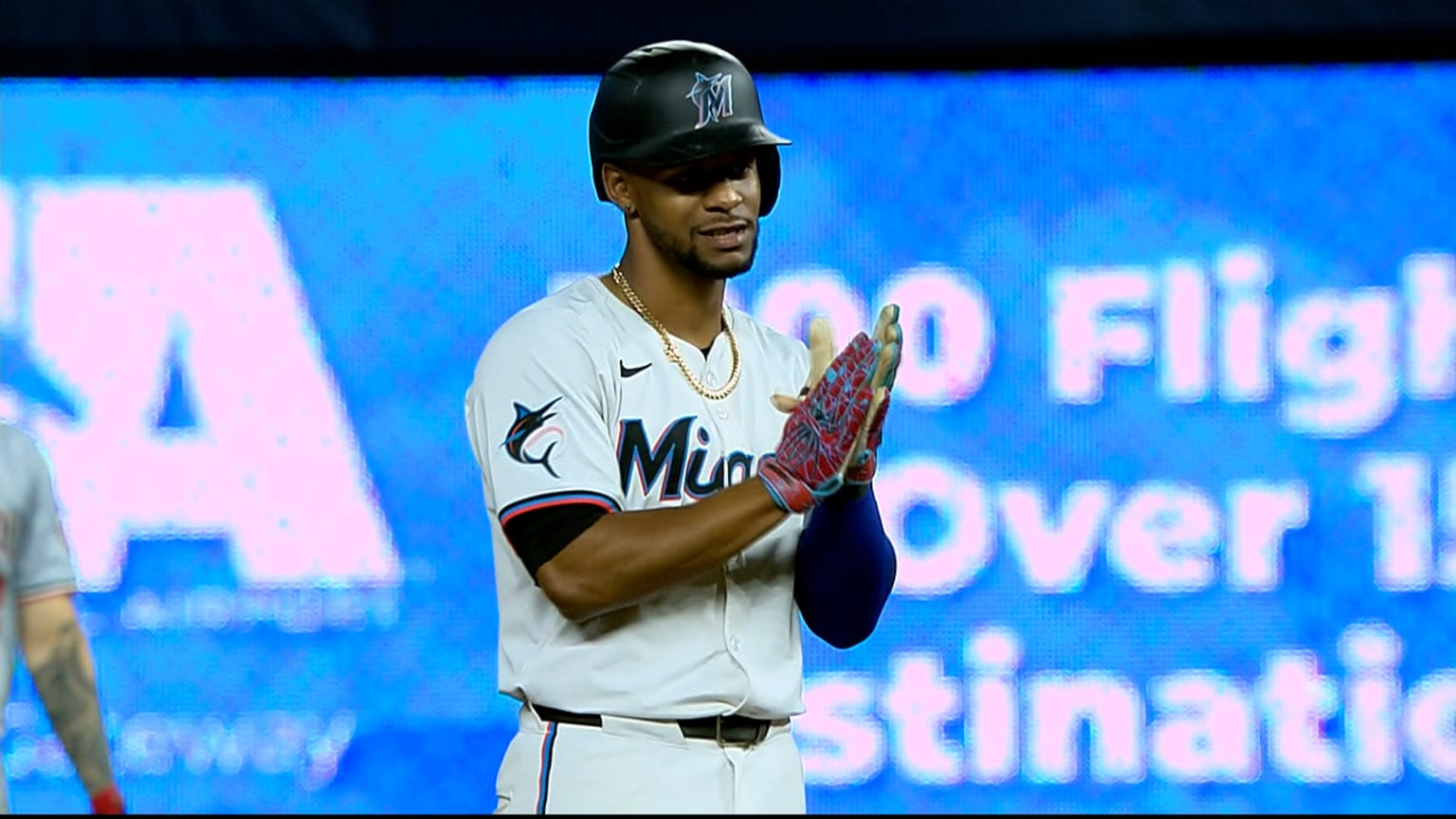 Otto Lopez's RBI double | 09/04/2024 | Miami Marlins