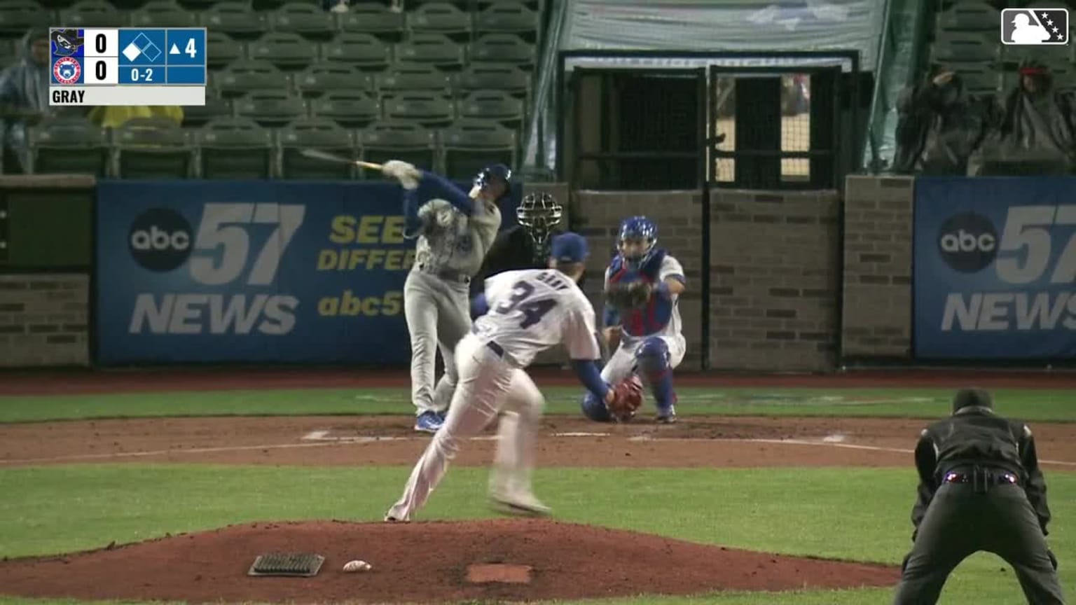 Drew Gray strikes out his sixth batter | 04/27/2024 | Chicago Cubs