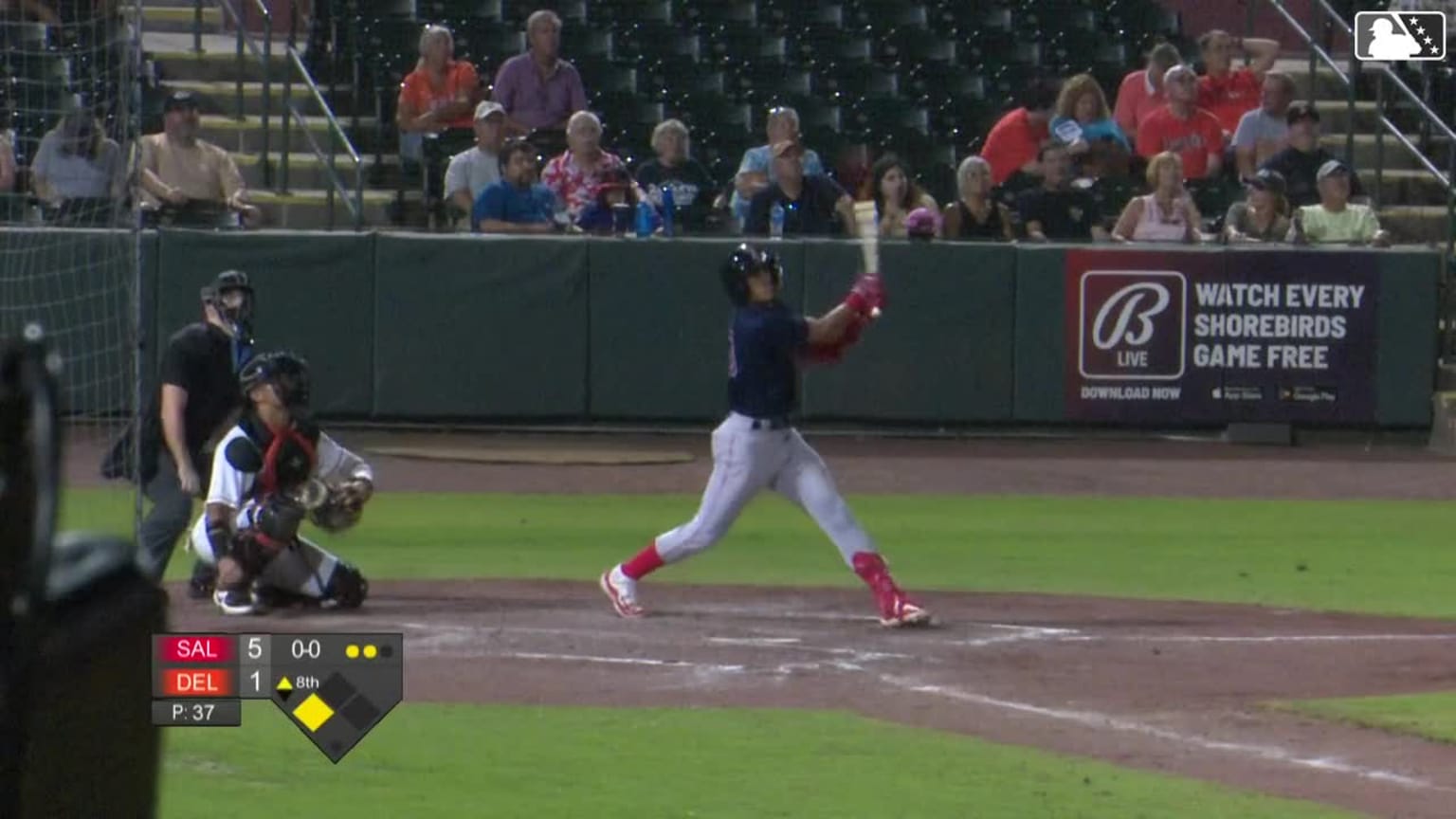 Franklin Arias' third homer of the season | 08/29/2024 | New York Mets