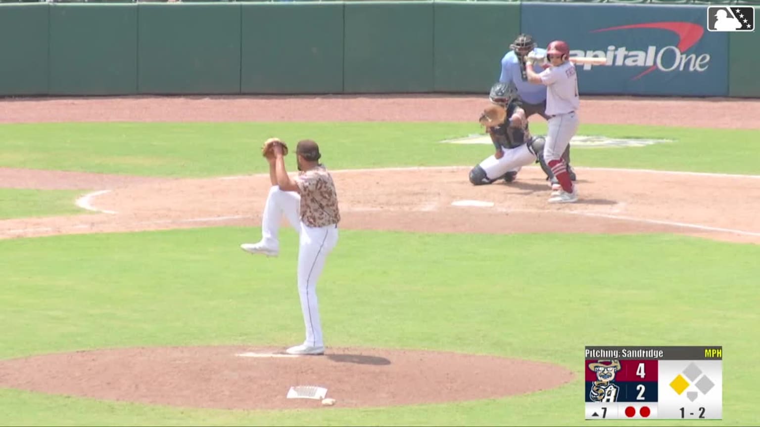 Jayvien Sandridge's perfect relief inning | 06/02/2024 | San Diego Padres