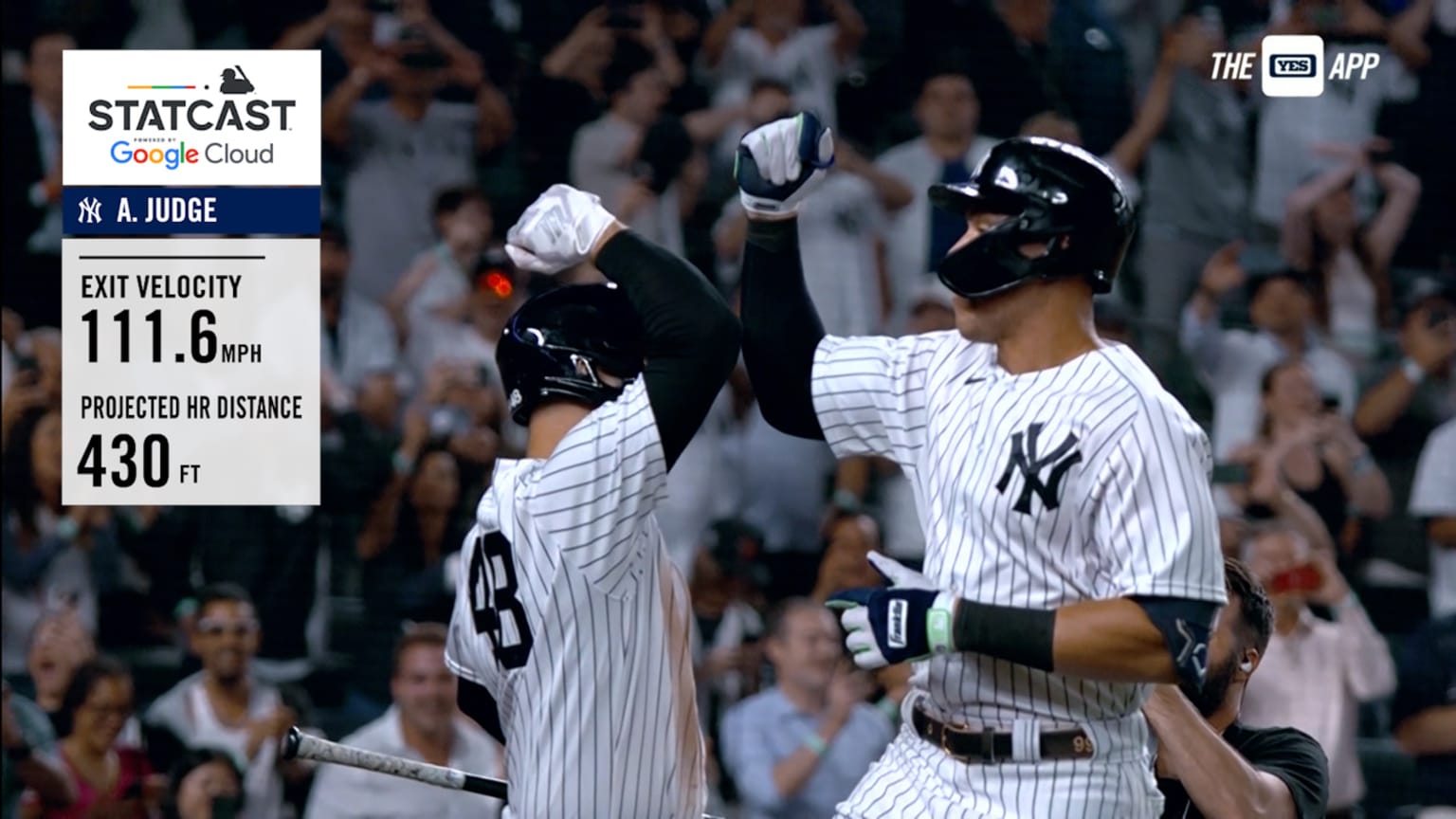 Aaron Judge hits 430-foot homer for 60th of season | 09/20/2022 | MLB.com