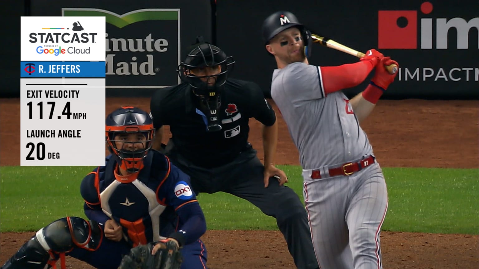 Ryan Jeffers crushes a 117.4 go-ahead home run | 05/29/2023 | San ...