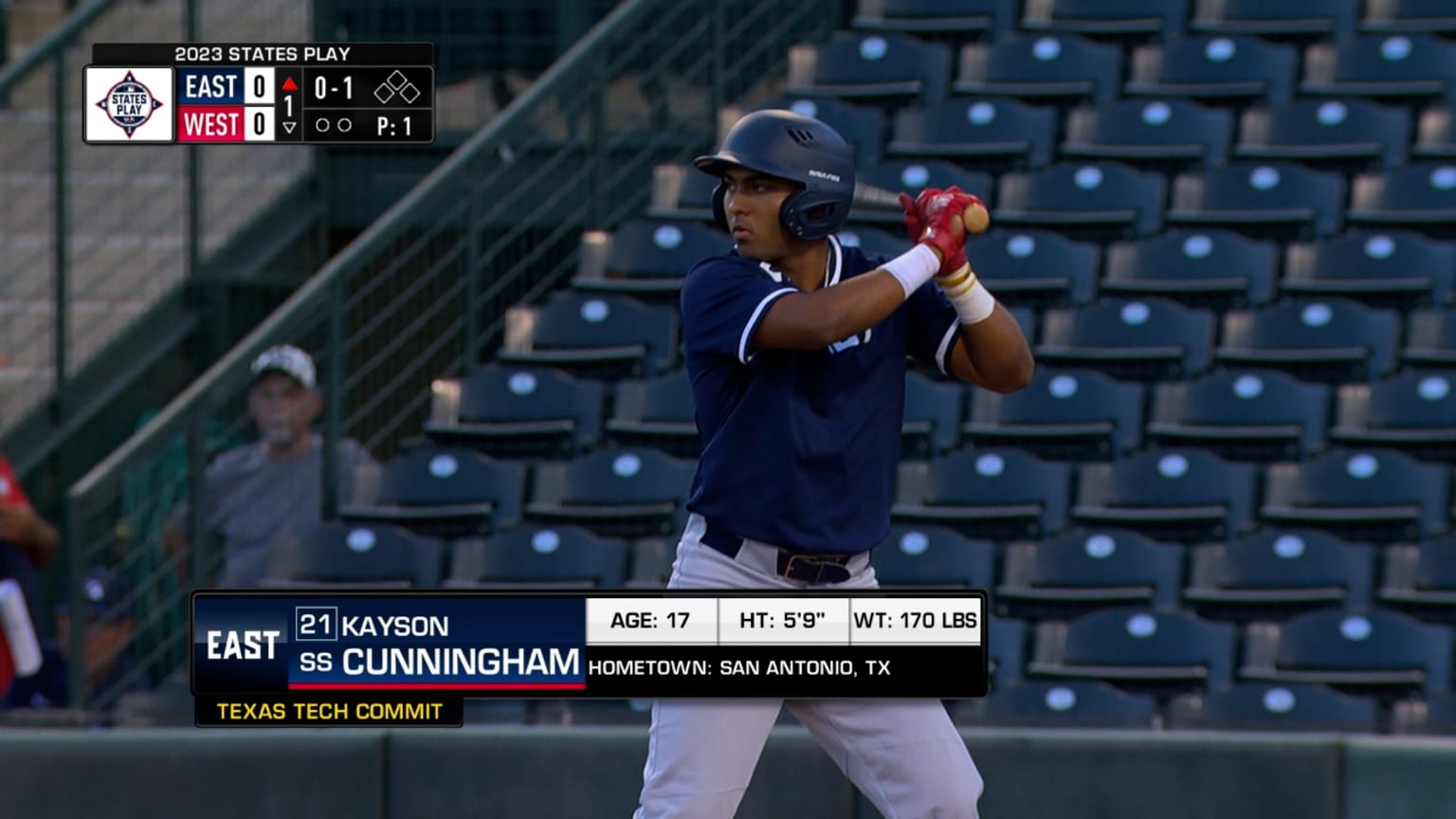 Kayson Cunningham doubles, steals third and scores | 09/23/2023 | MLB.com