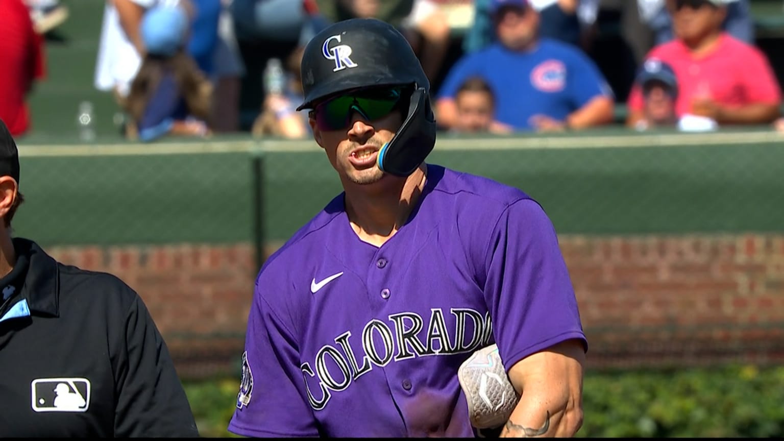 Brenton Doyle lifts an RBI double to left field | 09/23/2023 | Colorado ...