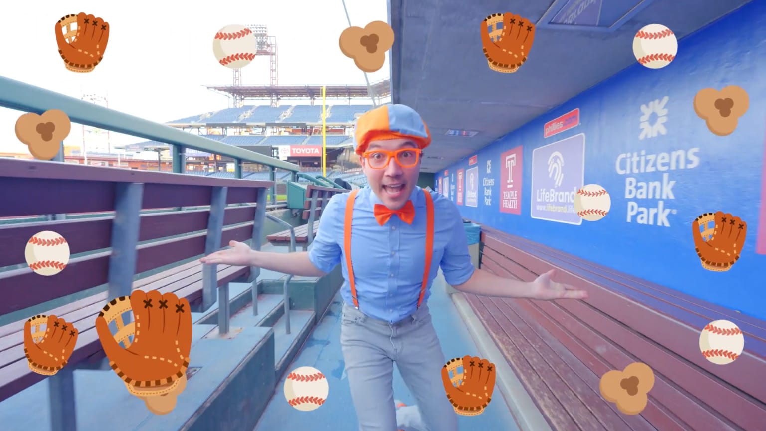 Blippi sings Take Me Out to the Ball Game | 04/21/2023 | MLB.com