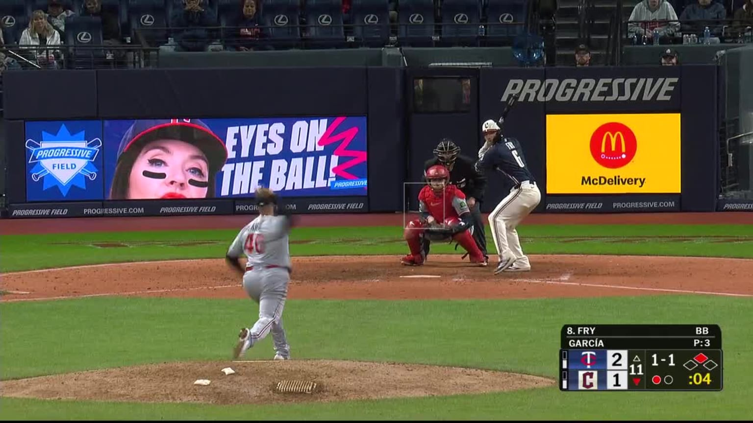 Luis García Ball to David Fry | 05/09/2026 | MLB.com