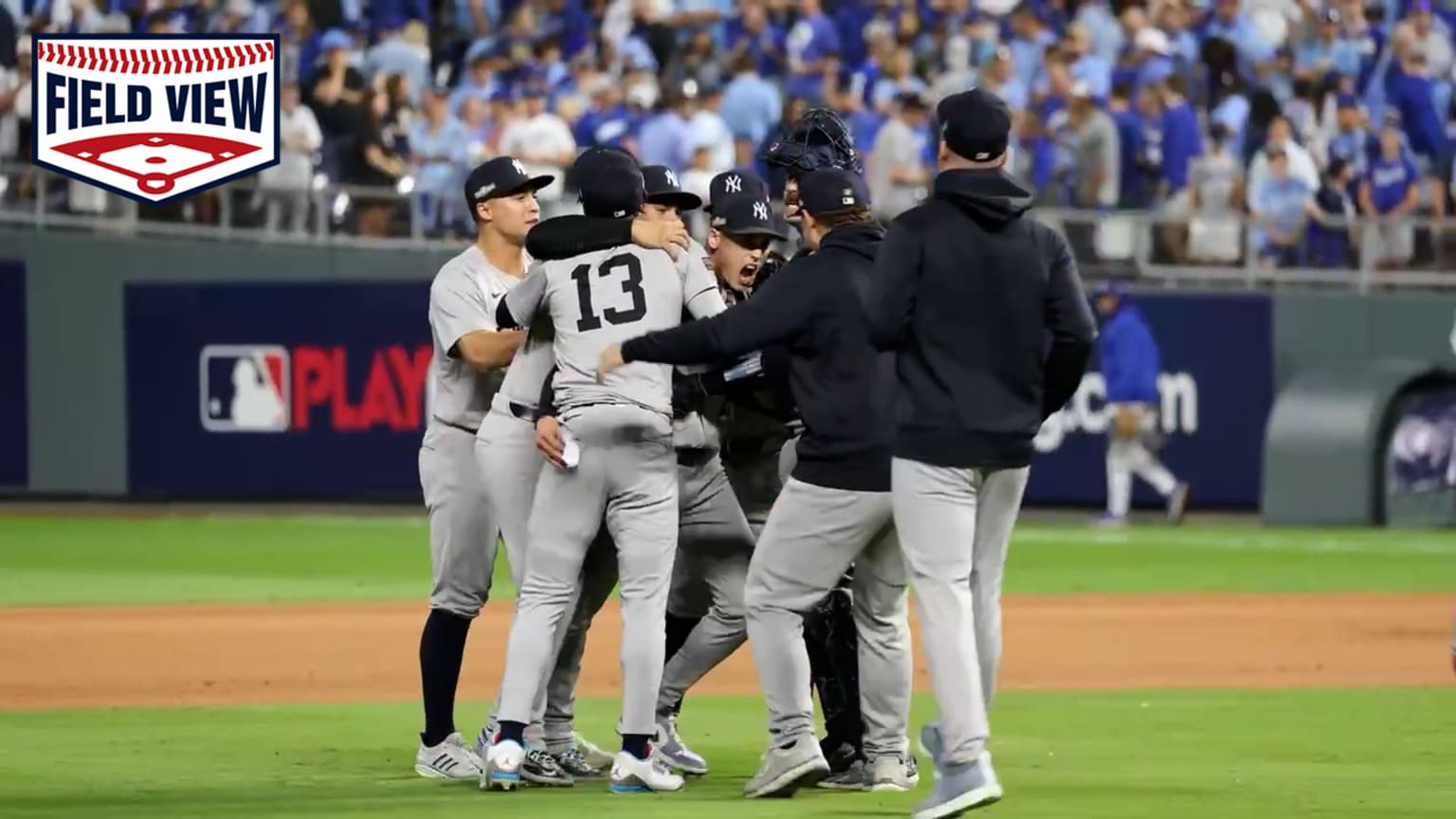 Field View: Yankees advance to the ALCS | 10/10/2024 | New York Yankees