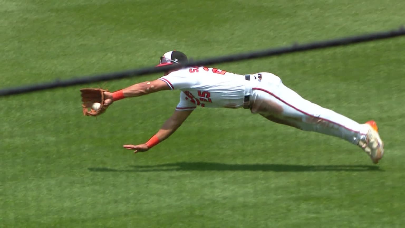 Santander makes a fantastic diving catch in right | 06/15/2023 | Tampa ...