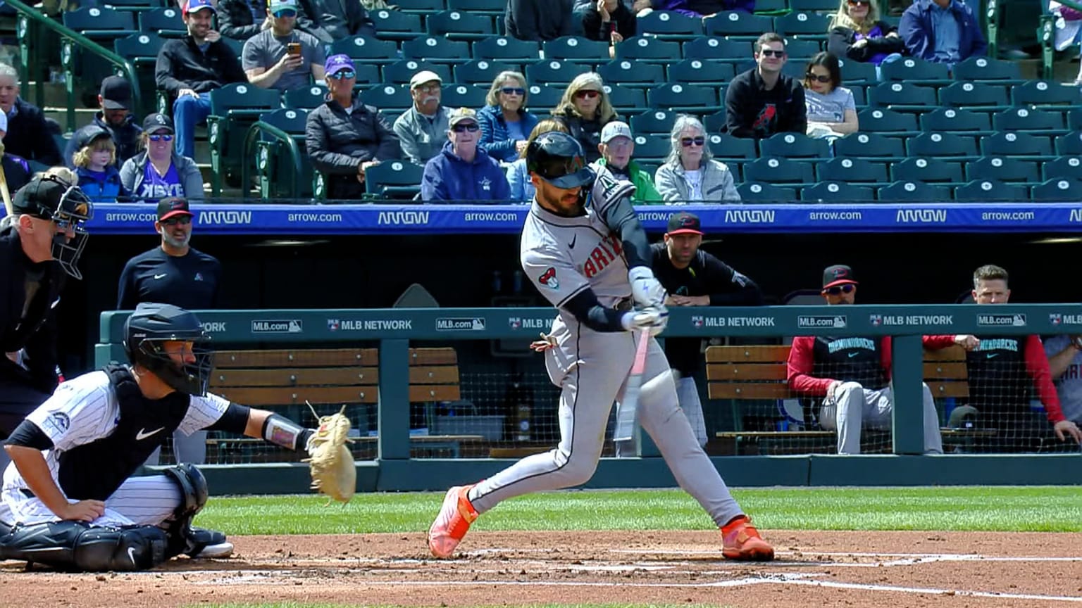 Blaze Alexander's solo home run (2) | 04/10/2024 | Arizona Diamondbacks