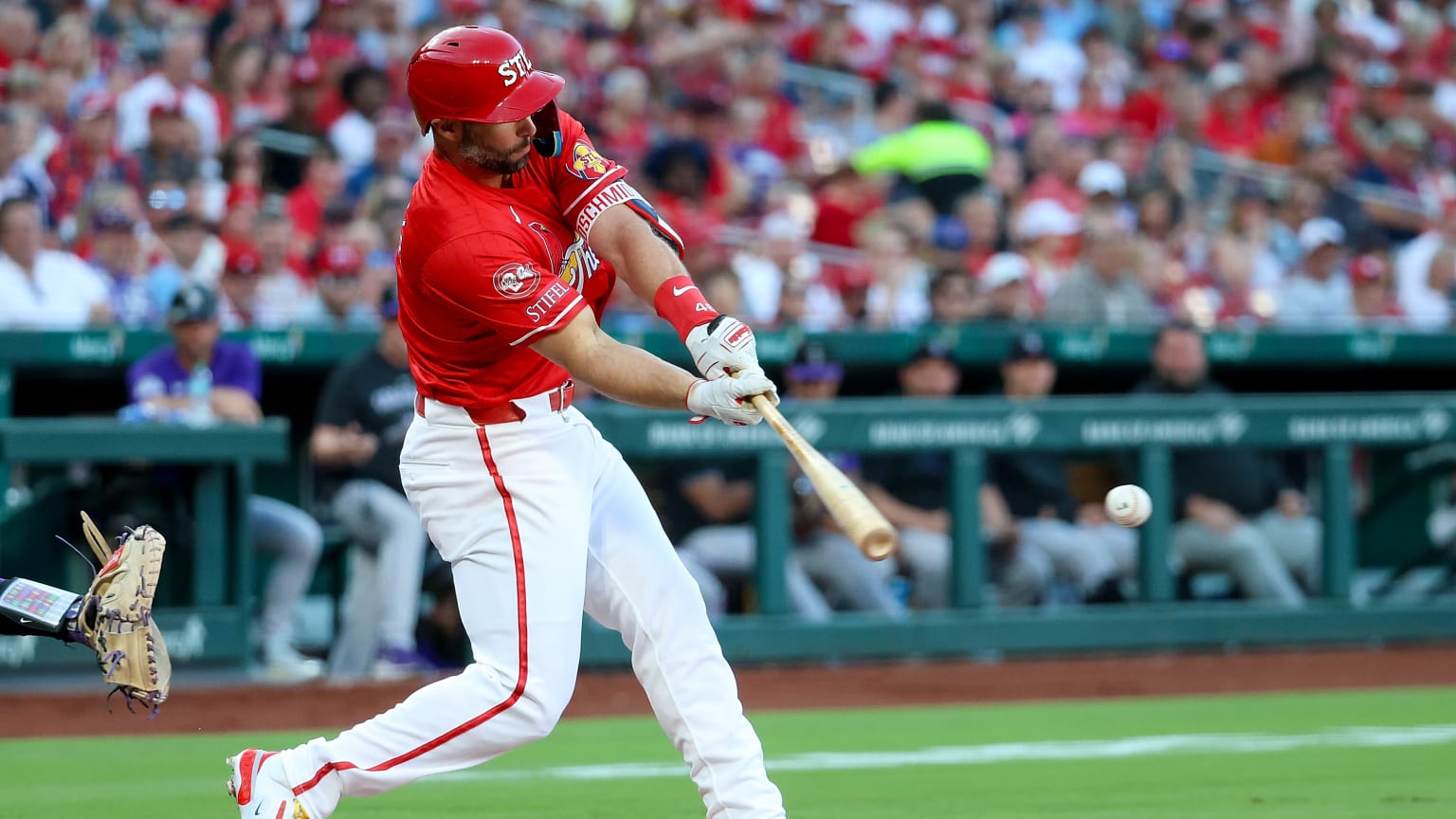 Paul Goldschmidt's RBI infield single | 06/07/2024 | St. Louis Cardinals