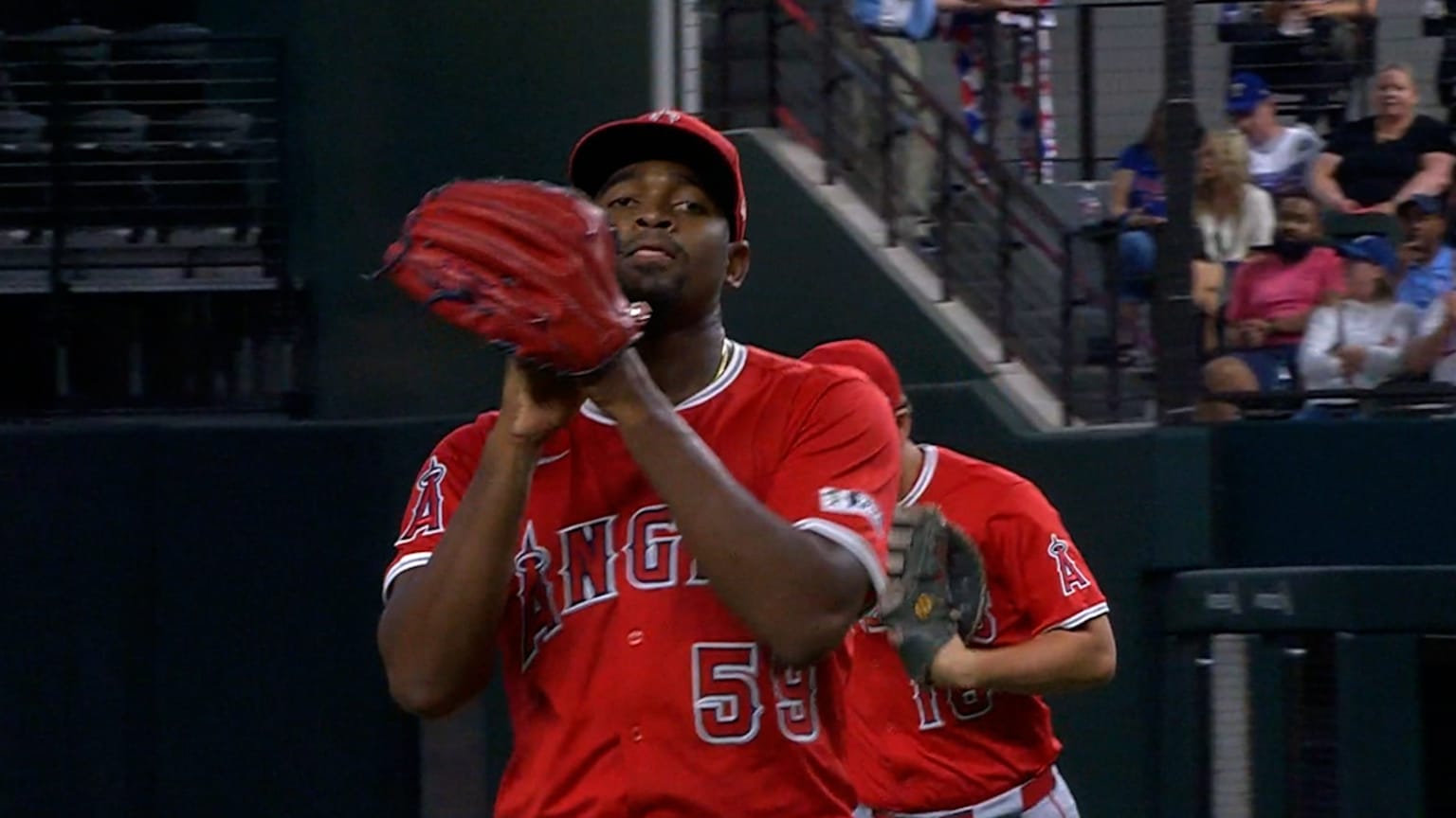 José Soriano strikes out Dustin Harris | 04/16/2025 | Los Angeles Angels