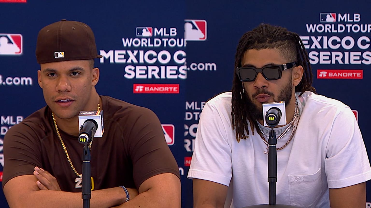 Padres talk prior to Game 2 of the Mexico City Series | 04/30/2023 ...