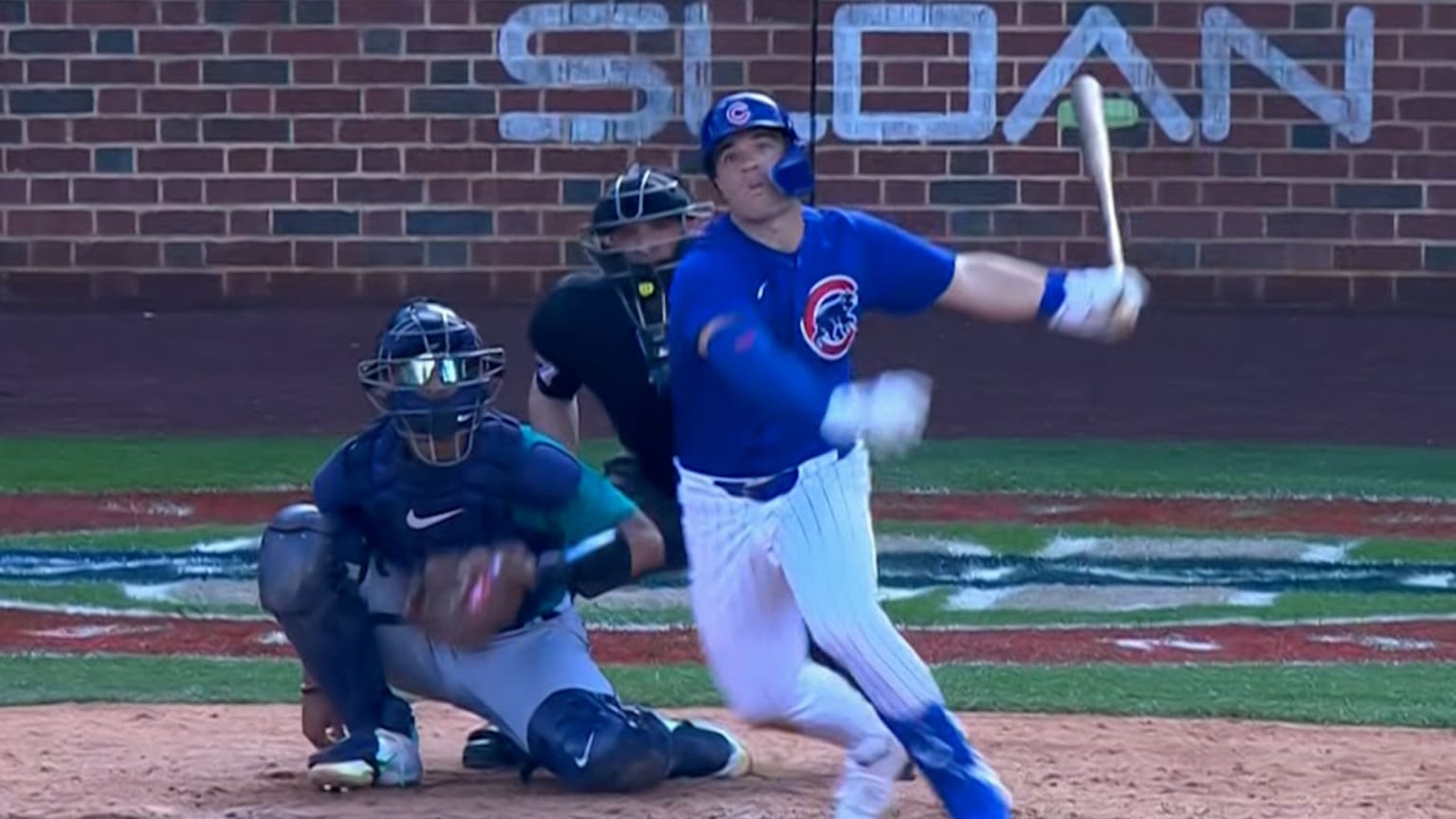 Matt Shaw connects with first home run of spring | 03/08/2024 | Chicago ...