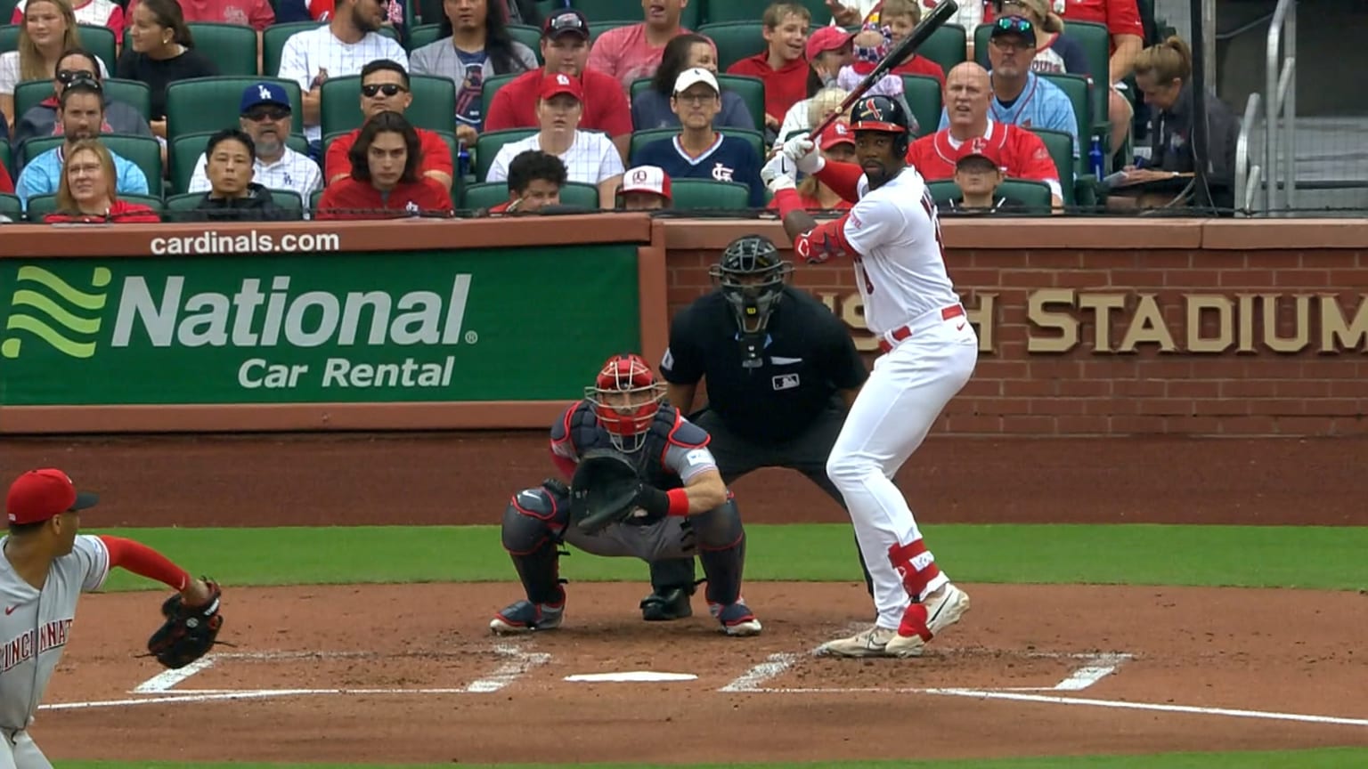 Jordan Walker scores Contreras with an RBI single | 06/11/2023 | St ...