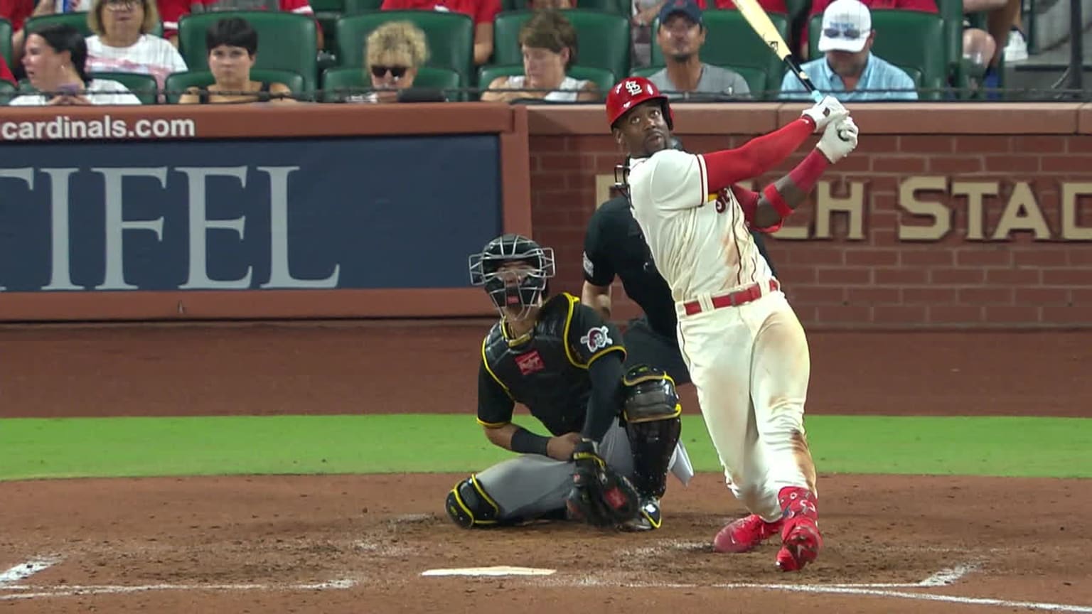 Jordan Walker clobbers a two-run home run to center | 09/02/2023 | St ...