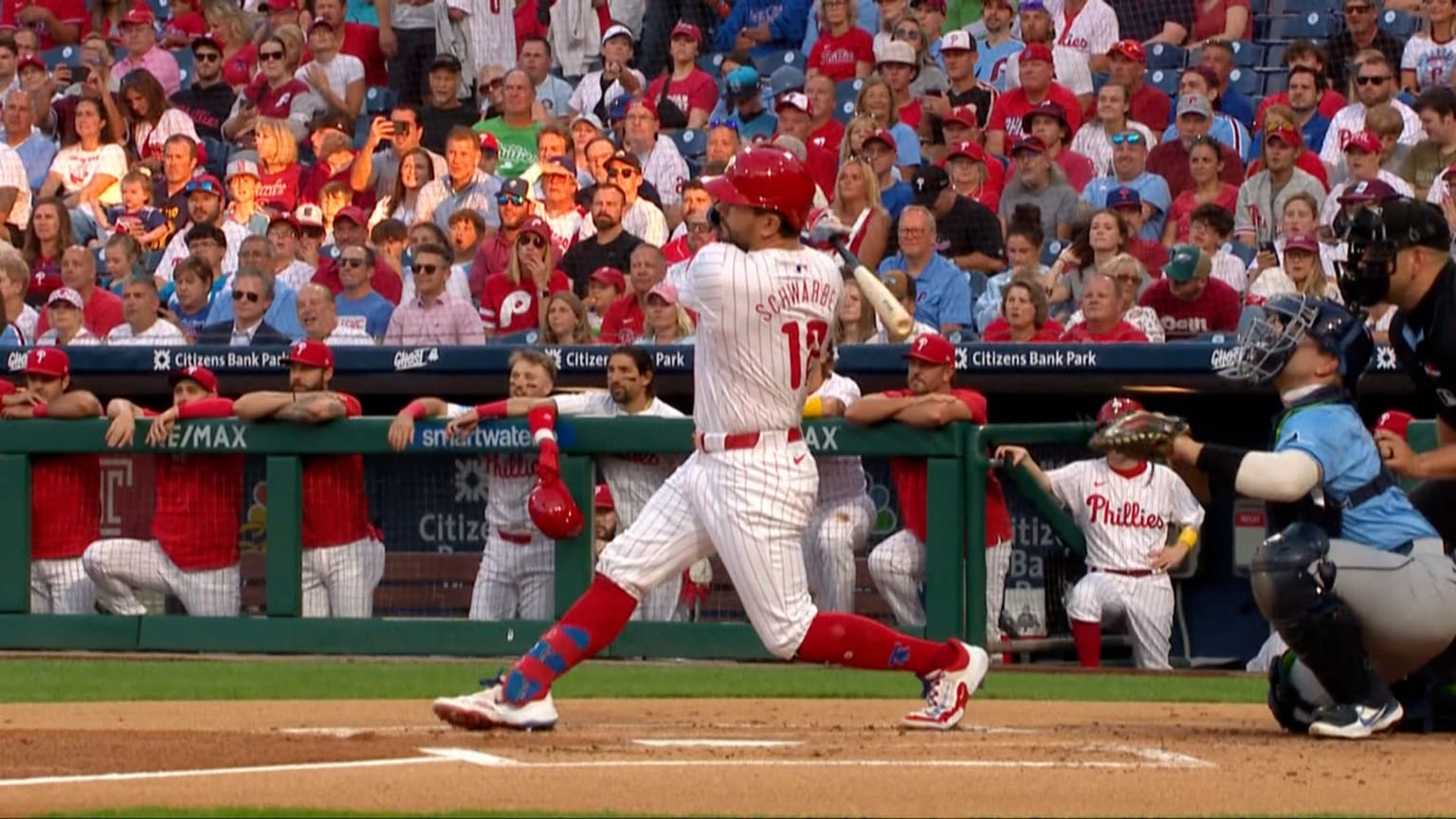 All of Kyle Schwarber's leadoff home runs in 2024 | 09/05/2024 | MLB.com