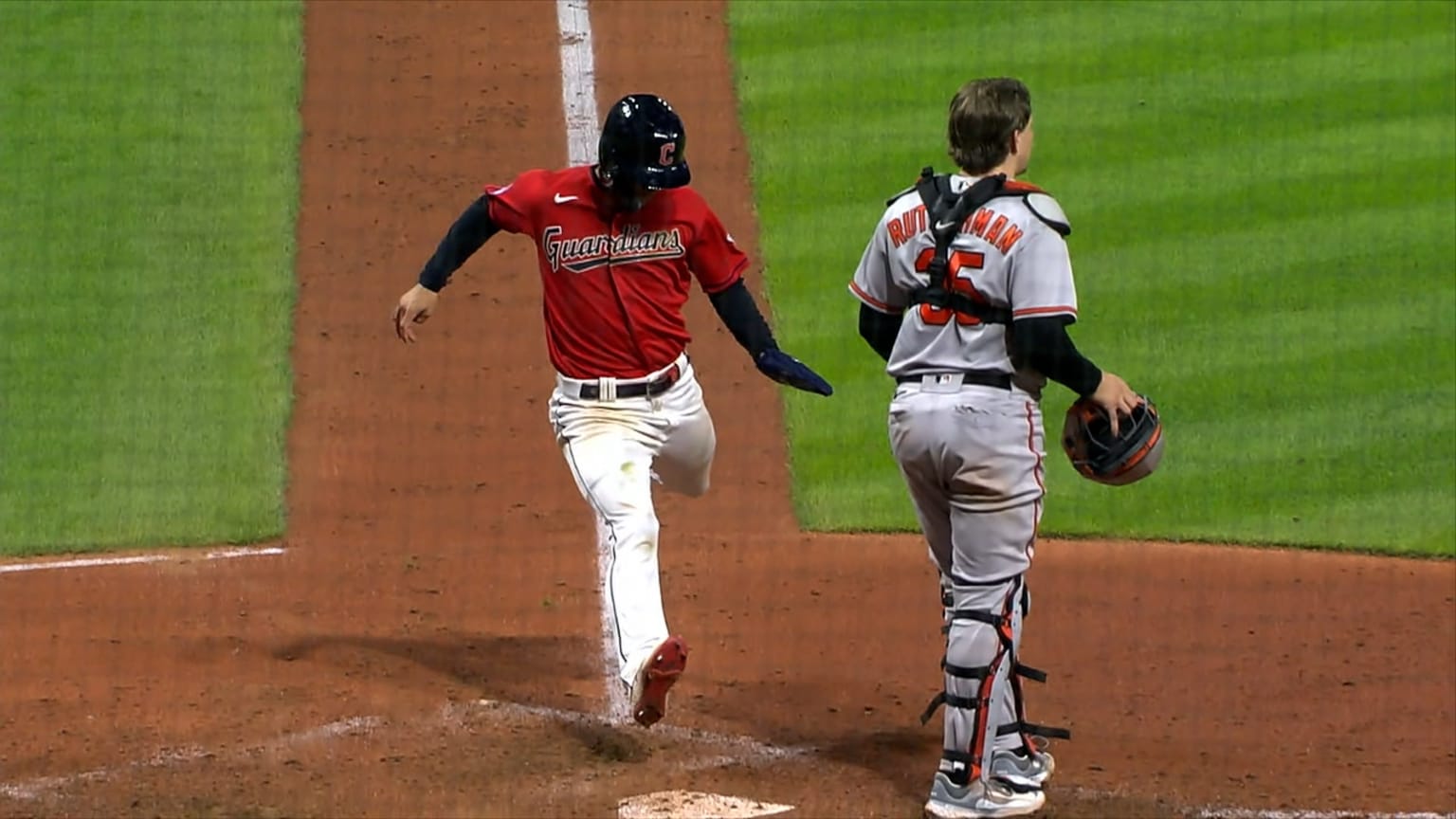 Guardians score three in the bottom of the 8th | 09/21/2023 | Cleveland ...