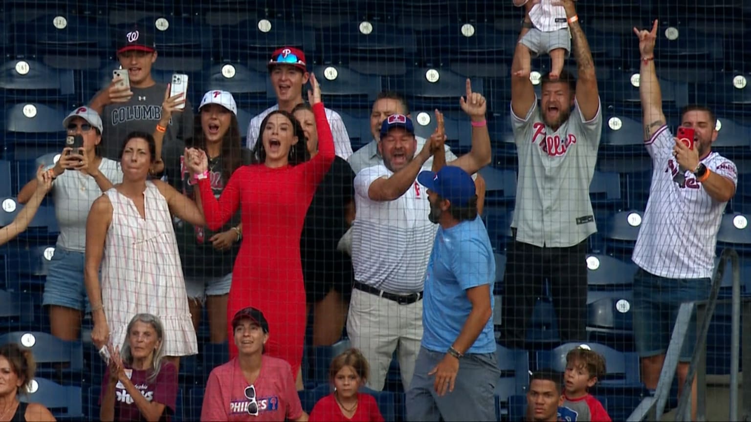 The Wilson family on Weston's MLB debut | 08/09/2023 | Philadelphia ...