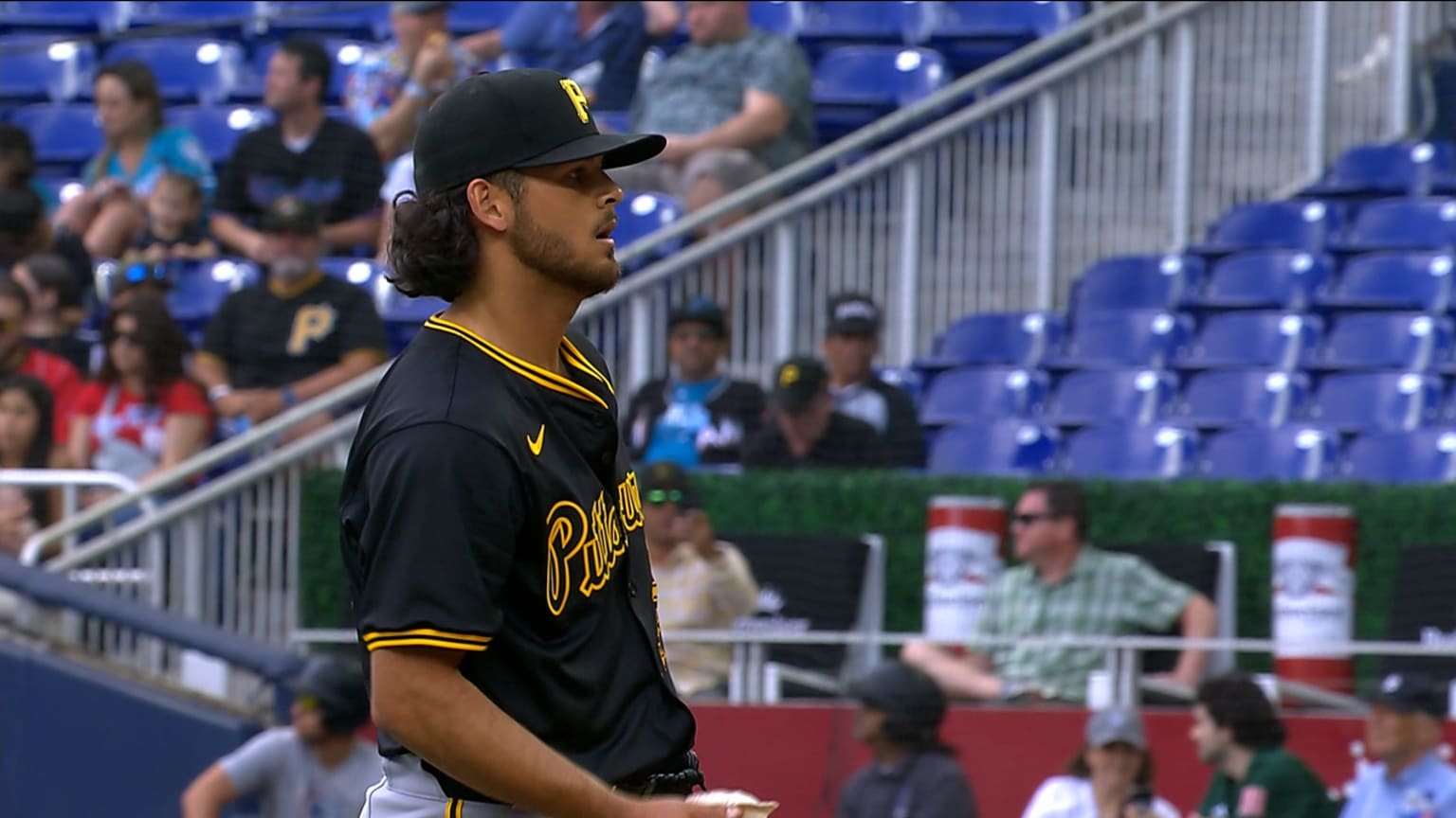 Jared Jones strikes out 10 in his big league debut | 03/30/2024 ...