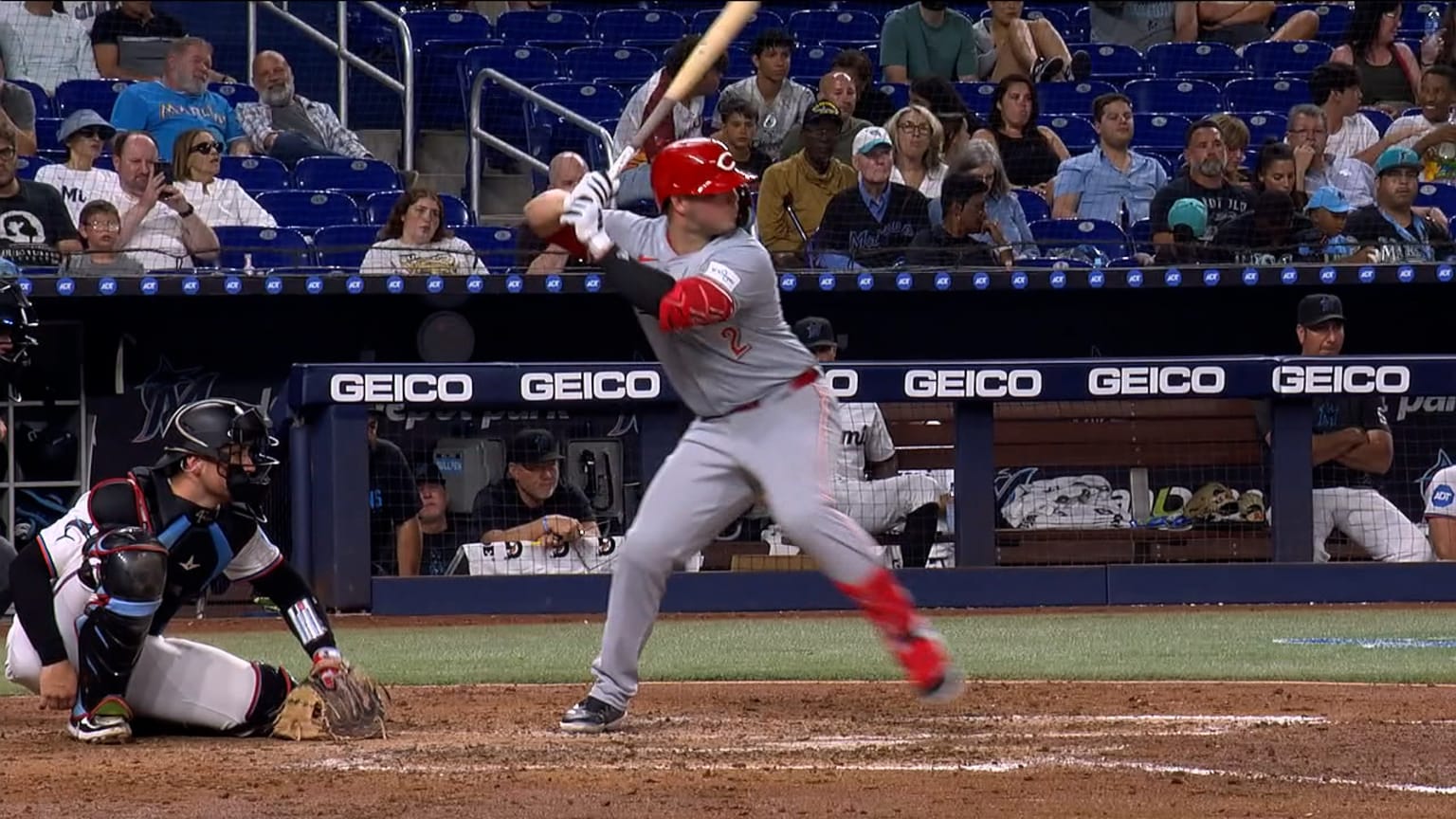 Ty France pega HR solitario en la 5ta | 05/08/2024 | Los Reds de Cincinnati