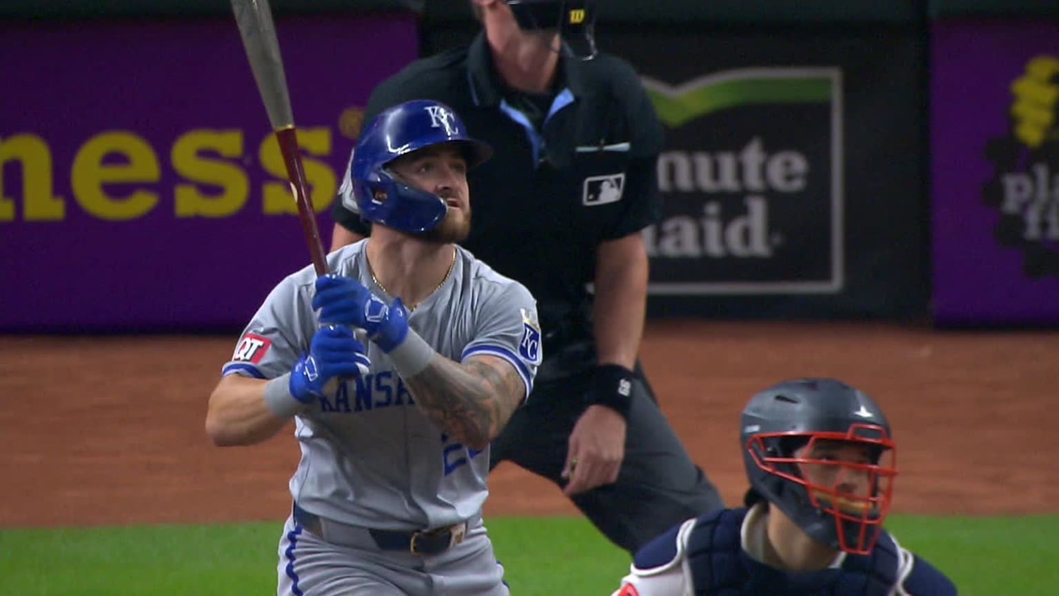 Kyle Isbel's three-run double | 08/29/2024 | Kansas City Royals