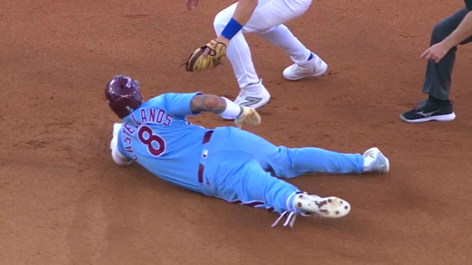 MLB India: Nick Castellanos' RBI double | 10/09/2025 | MLB.com