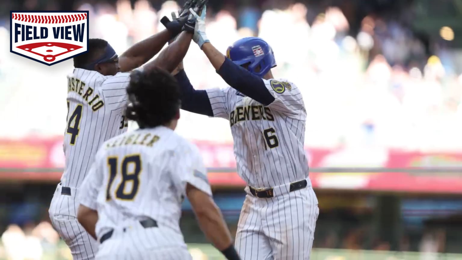 Field View: Blake Perkins' walk-off single | 07/27/2025 | Milwaukee Brewers