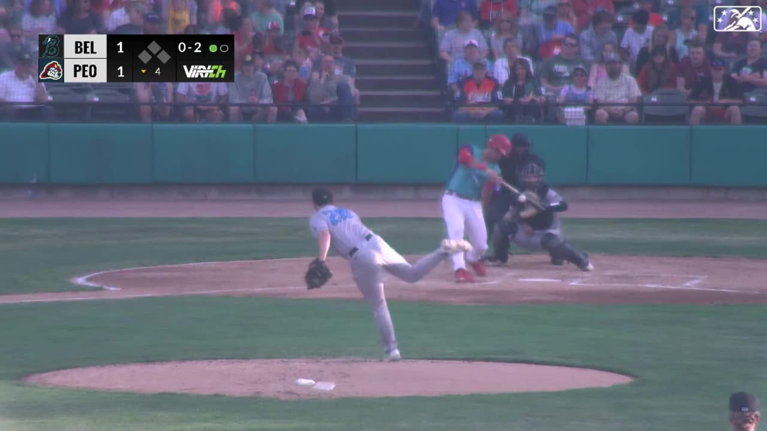 Jimmy Crooks hits a solo homer for High-A Peoria | 06/10/2023 | MLB.com