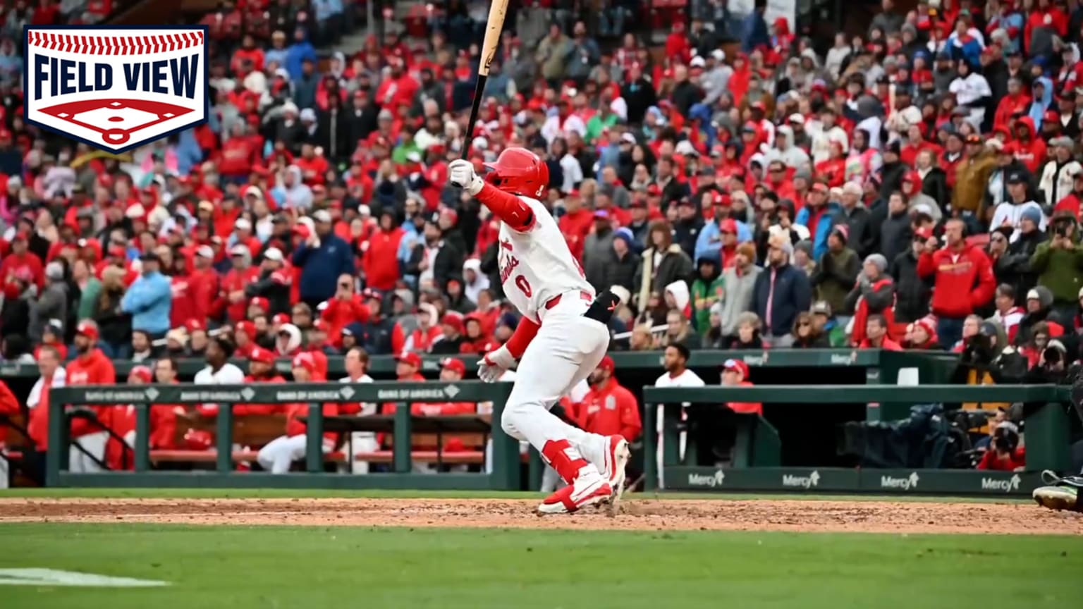 Field view: Masyn Winn's RBI triple | 04/04/2024 | St. Louis Cardinals