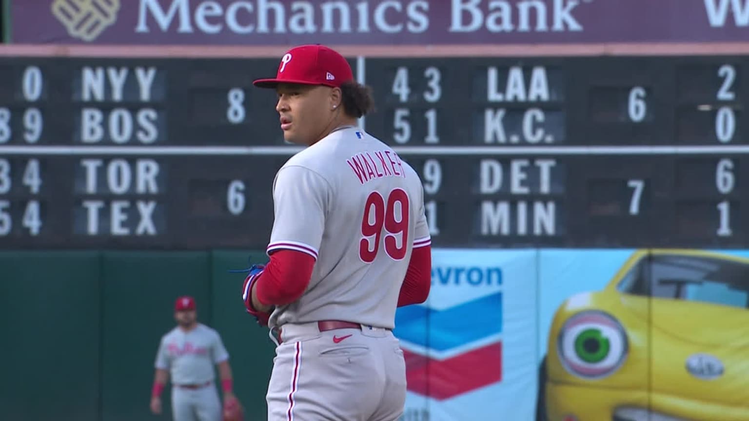 Taijuan Walker fans eight Athletics in eight innings | 06/16/2023 | Philadelphia Phillies