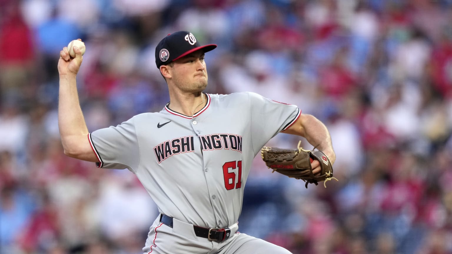 Brad Lord fans Bryson Stott for first K | 05/01/2025 | Washington Nationals