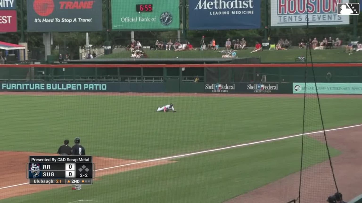 Trey Cabbage makes a terrific diving catch | 05/23/2024 | MLB.com