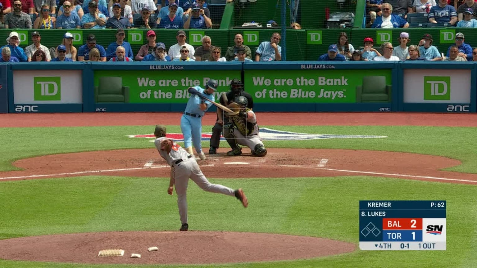 Nathan Lukes picks up his first career hit | 05/21/2023 | MLB.com