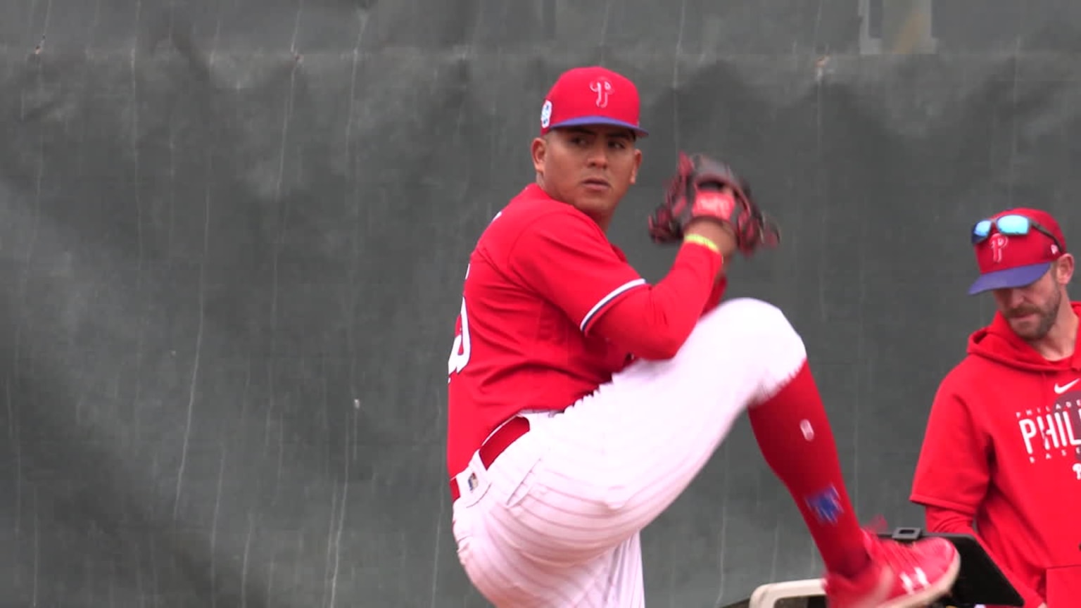 Ranger Suarez discusses tightness in his left arm | 03/23/2023 ...