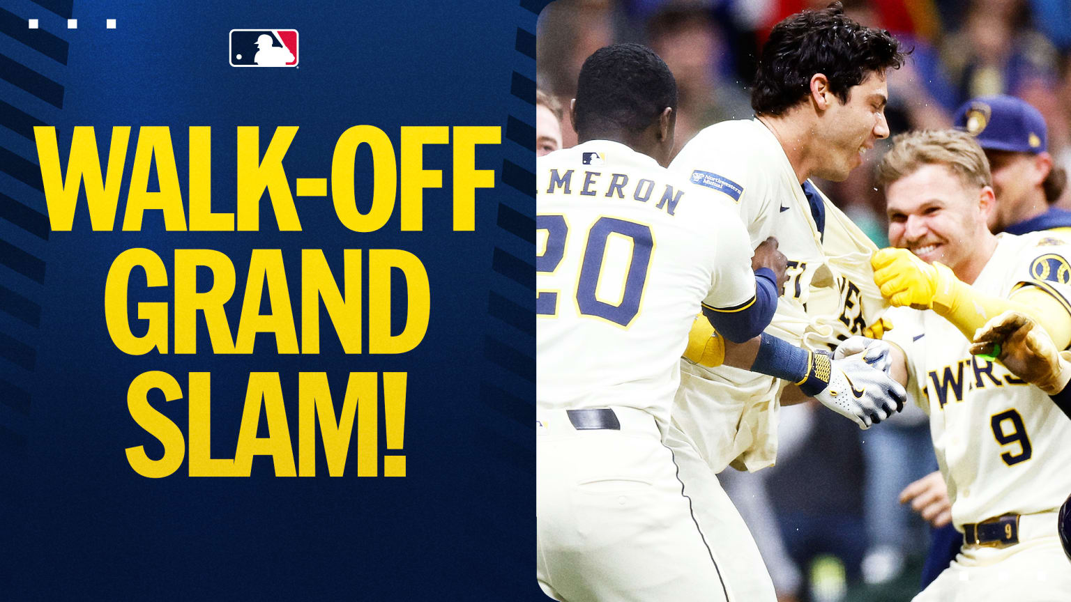 Christian Yelich pega grand slam de oro en extras | 27/05/2025 | Lasmayores.com