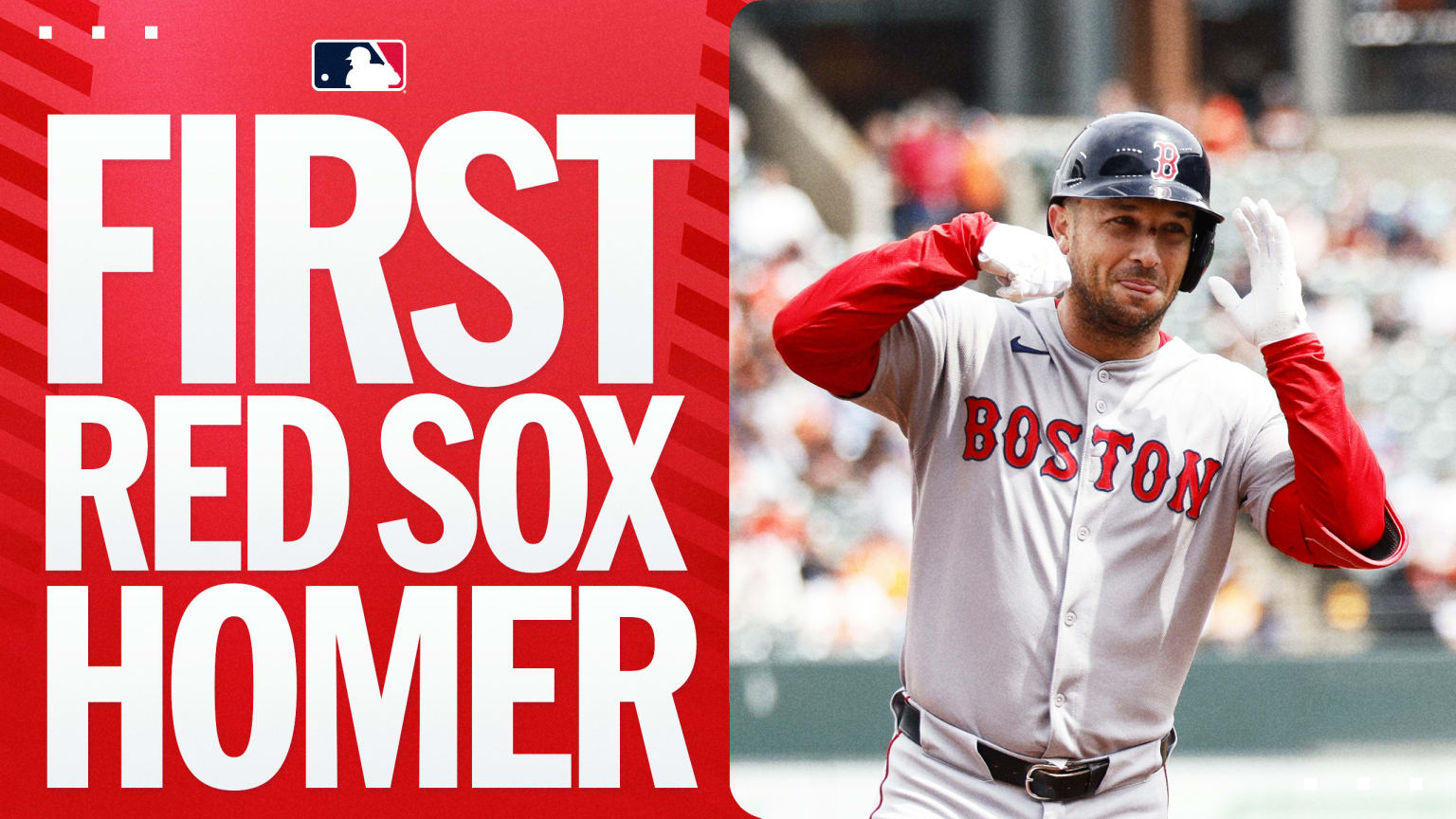 Alex Bregman's first home run with the Red Sox | 04/03/2025 | Boston ...