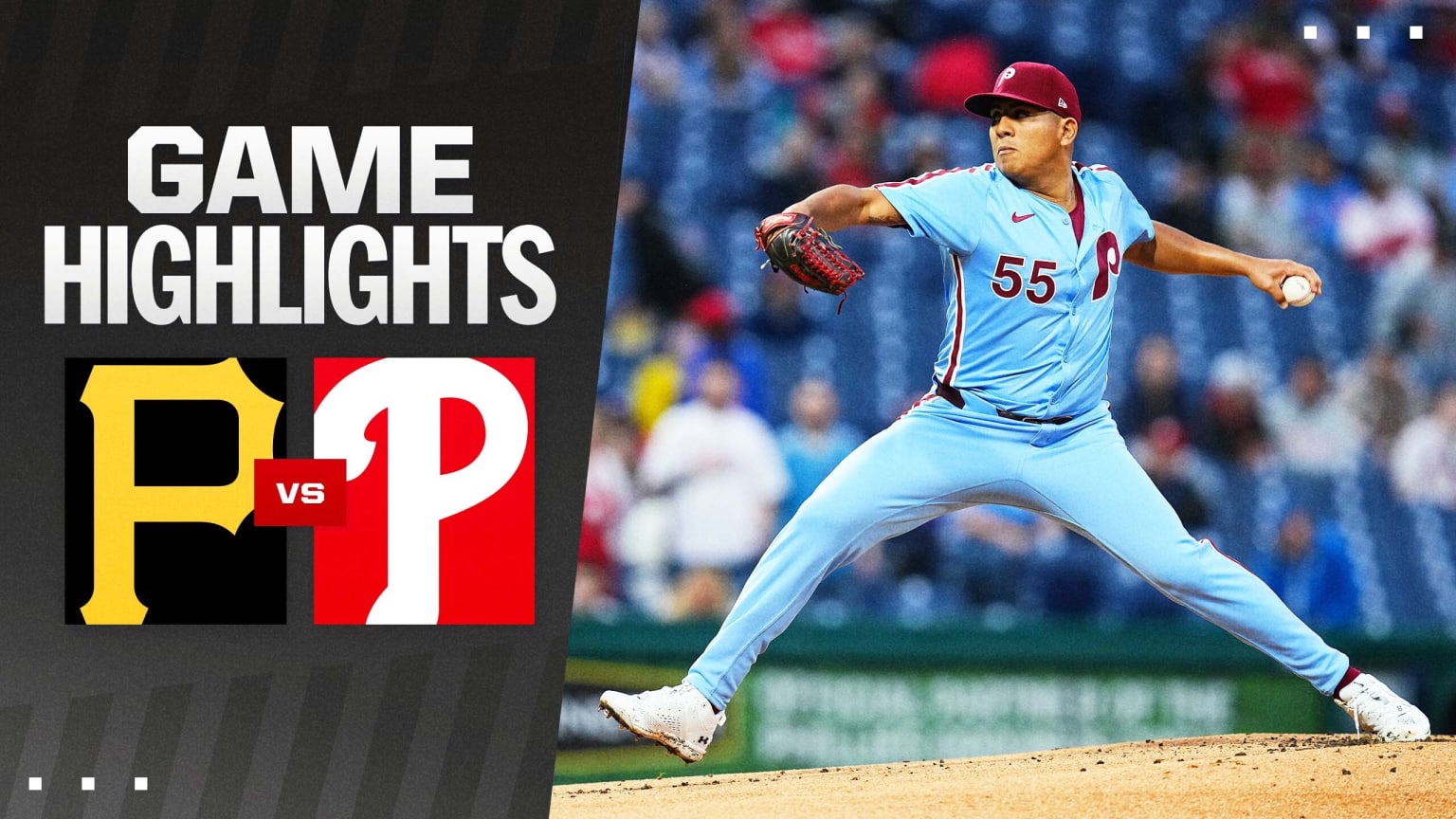 Pirates vs. Phillies Highlights | 04/11/2024 | Philadelphia Phillies