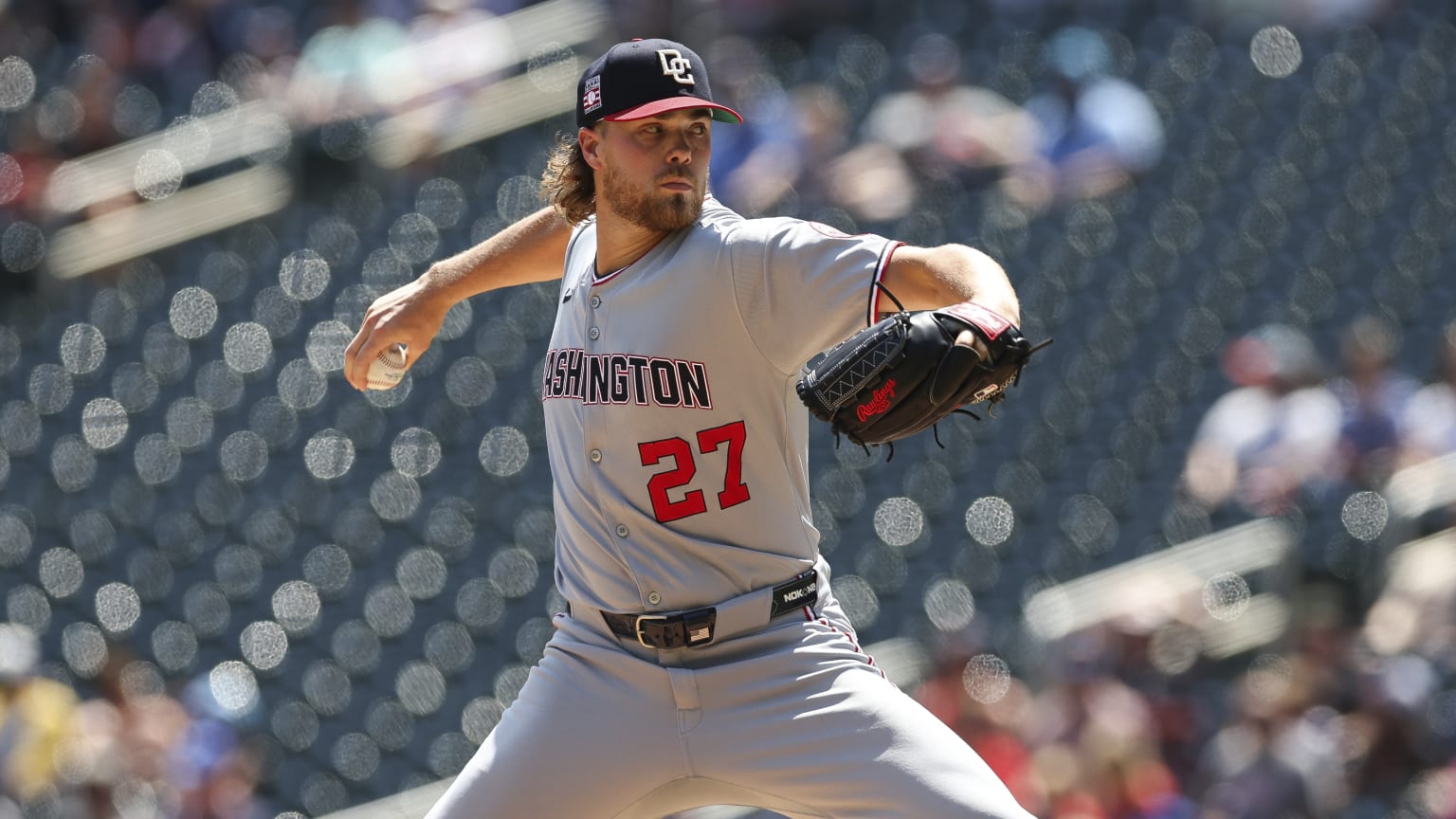 Jake Irvin fans Matt Wallner | 07/27/2025 | Washington Nationals