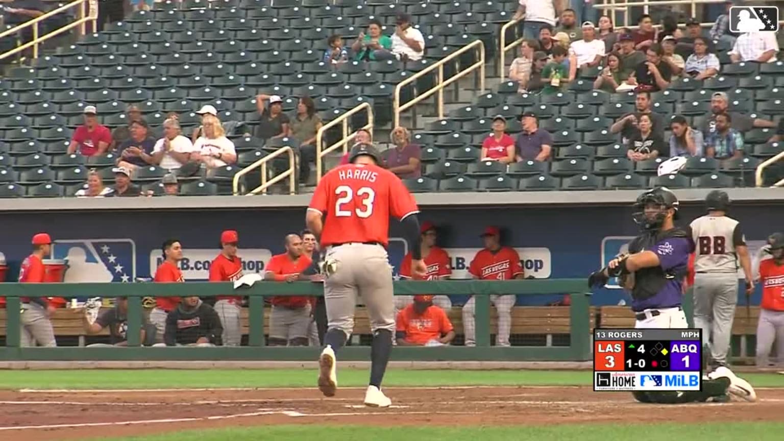 Colby Thomas crushes a 439-foot two-run homer | 09/12/2024 | Athletics