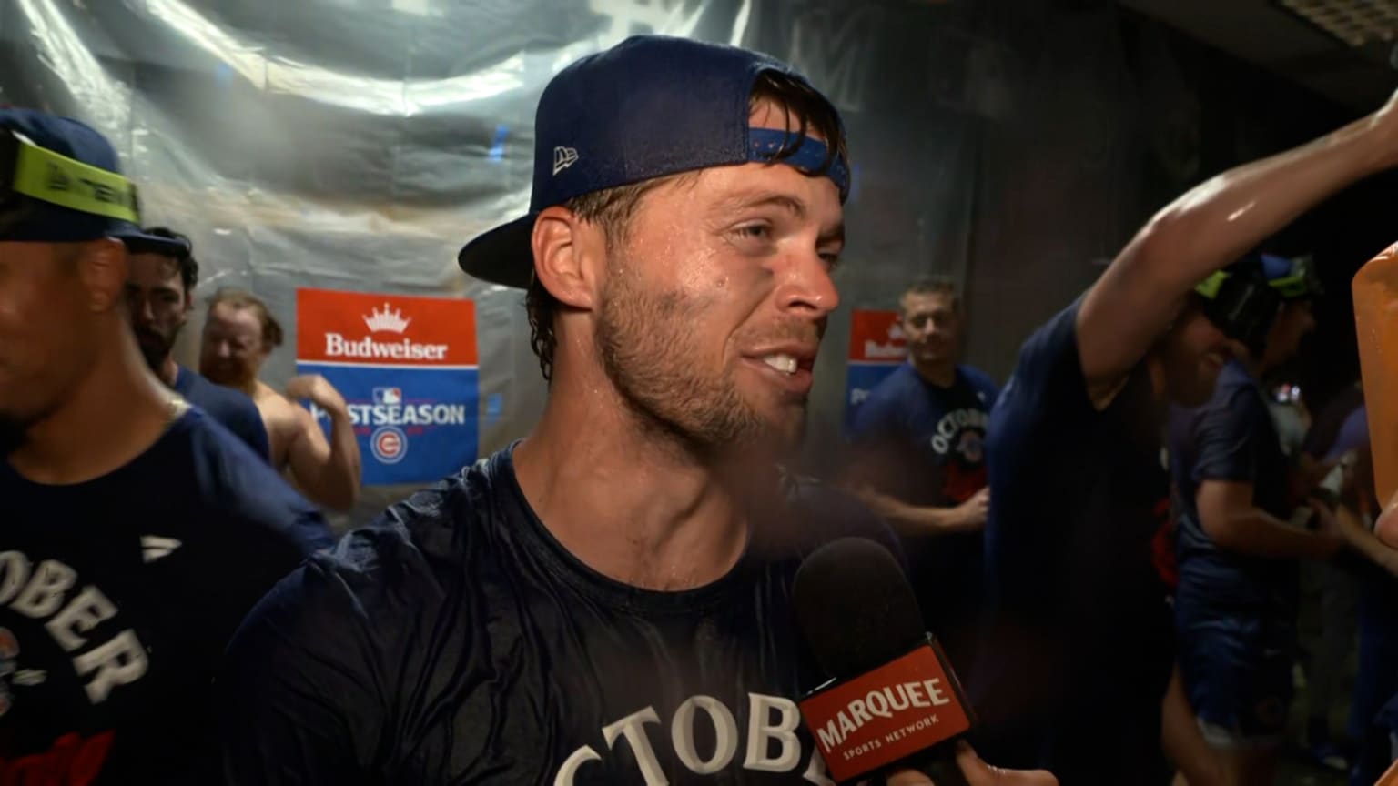 Nico Hoerner talks celebrating clinch | 09/17/2025 | MLB.com