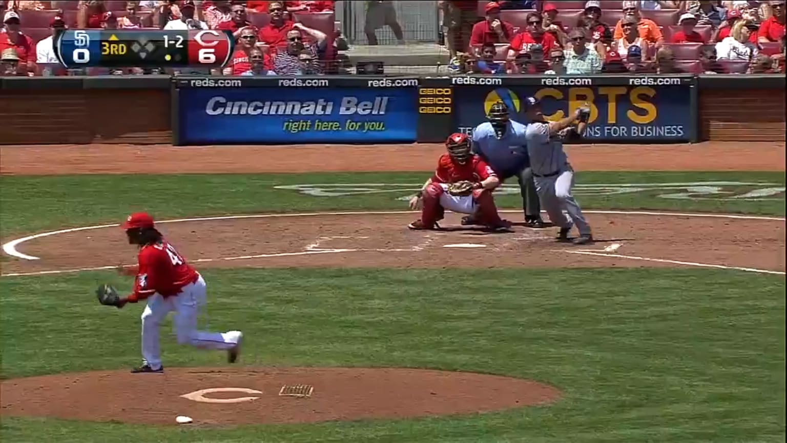 Eddy Rodriguez homers in his first career at-bat | 08/03/2012 | MLB.com